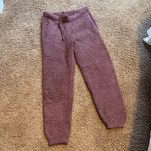 SKIMS | Pants & Jumpsuits | Skims Cozy Ankle Pants Purple | Poshmark